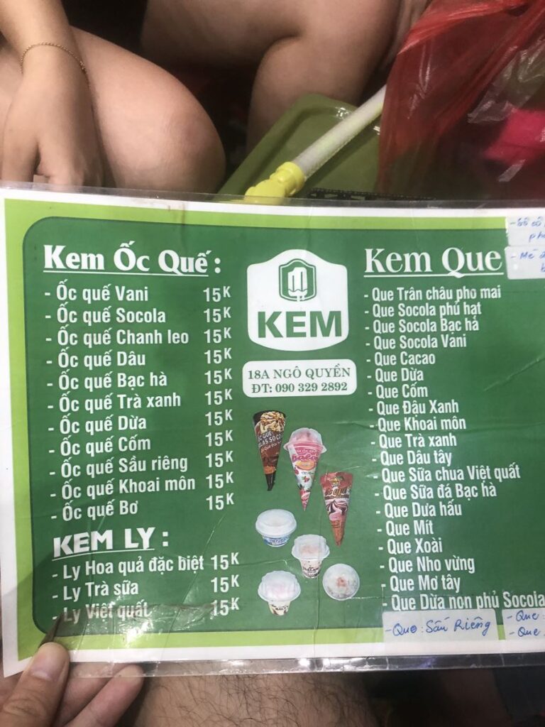 Kem Tràng Tiền - 35 Tràng Tiền - truongdaihocvietnam.com